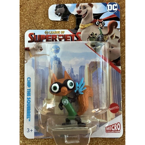 Mattel | Toys | Mattel Micro Superpets 275 Chip The Squirrel Figurine ...